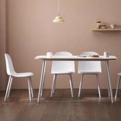 순수 자작 스퀘어 6인 식탁 테이블 1600 - SSG.COM