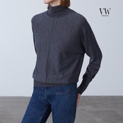 [부산점] [VW베라왕] 23FW 메리노울100% 하프터틀넥 니트 풀오버(80116898) - SSG.COM