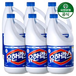 [유한양행] 유한락스 레귤러 2L 용기 x 6개 - SSG.COM