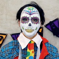 펑키 해골 문신가면 (랜덤) - SSG.COM