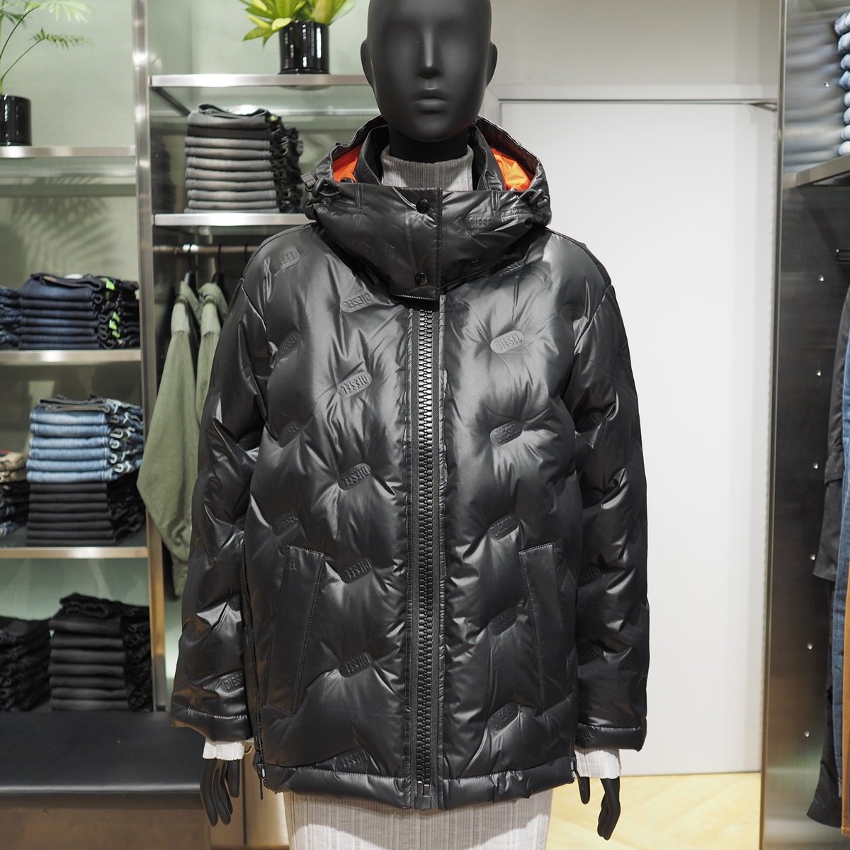 ★디젤 21FW 여성 펀칭로고 후드점퍼 1321315017 - SSG.COM