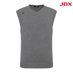 [JDX] 남성 팁핑 브이넥 니트 베스트 멜란지그레이 X1SVU3360 - SSG.COM
