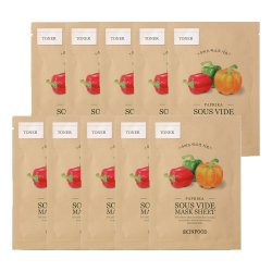 [시흥점] 스킨푸드 파프리카 수비드 마스크 시트 18g (10매) - SSG.COM