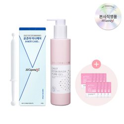 [질경이] 의료기기 이너케어(3ea) + 데일리 에코아워시 퓨어젤(200ml) + 젤샘플(10매) - SSG.COM