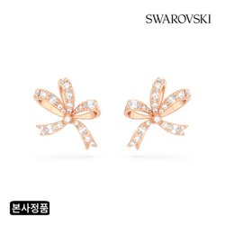 [본사정품/쇼핑백증정] Hyperbola 로즈골드 리본 스터드 귀걸이 5647572, 신세계백화점