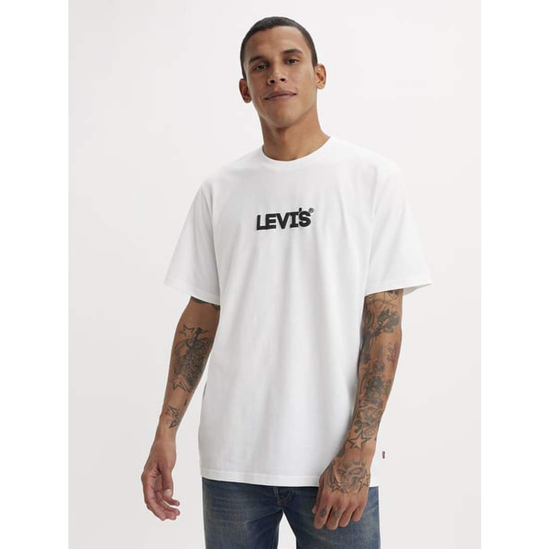 리바이스 남성 릴렉스 핏 숏슬리브 그래픽 티셔츠 161431236 (16143-1236), 믿고 사는 즐거움 SSG.COM