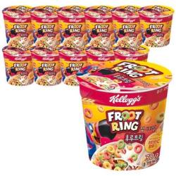 켈로그 후루트링 후르트링 후르츠링 컵시리얼 30g 12개 - SSG.COM