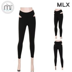 MLX 여자 레깅스 허리라인 포인트디자인 요가복-DM_416 - SSG.COM