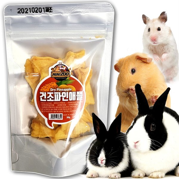 미니주 소동물간식 건조 파인애플 30g - SSG.COM