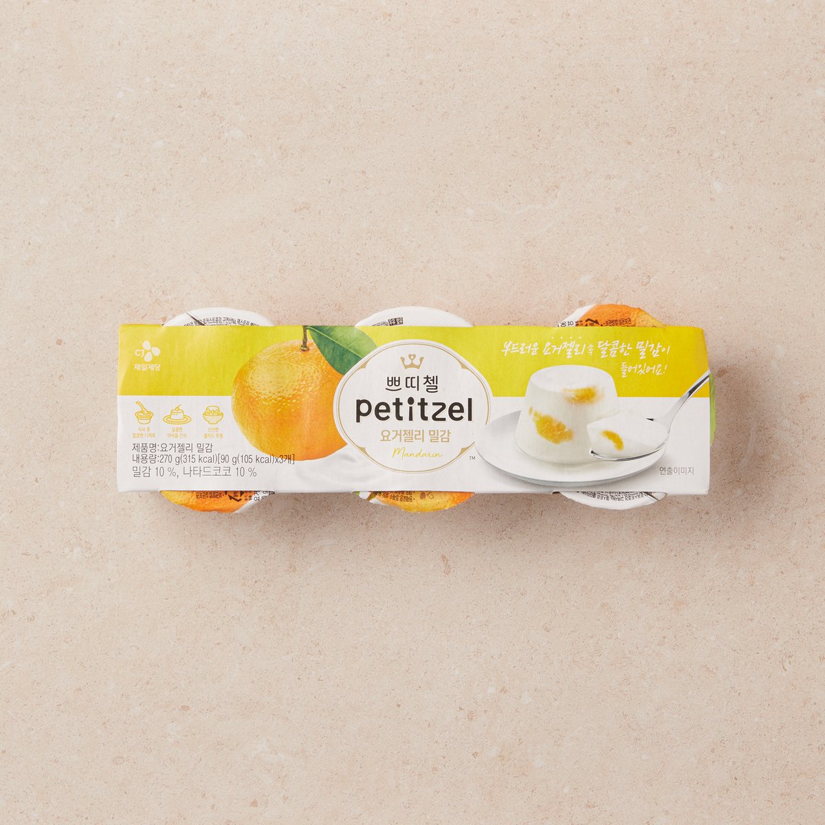 [CJ] 쁘띠첼 요거젤리 밀감 90G*3 - SSG.COM