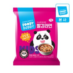 푸디버디 빨강라면 1매 (84g X 1개입) - SSG.COM