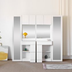 [코코엣지] A형 화장대 세트 : 블랑화이트 1900 - SSG.COM