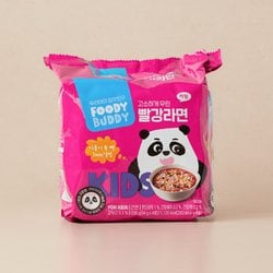 푸디버디 빨강라면 84g*4개 - SSG.COM