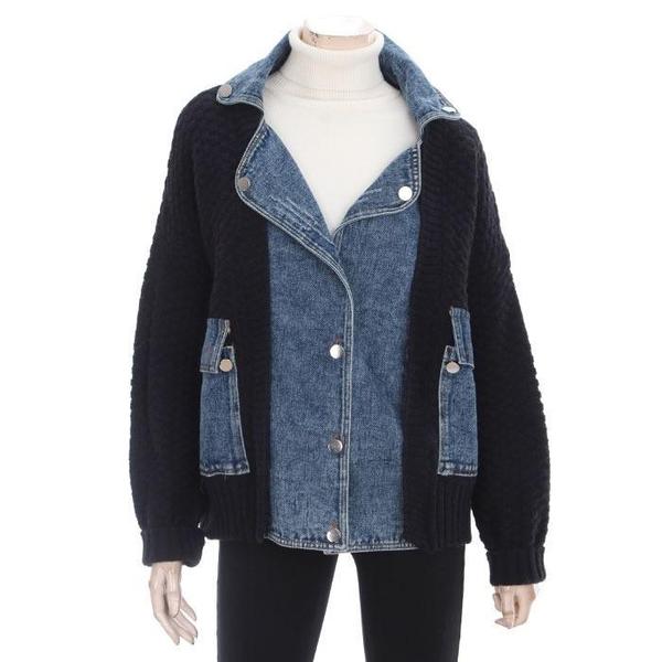 르니앤맥코이 GD01 니트데님배색가디간 MK03KJ101 (S9115975) - SSG.COM