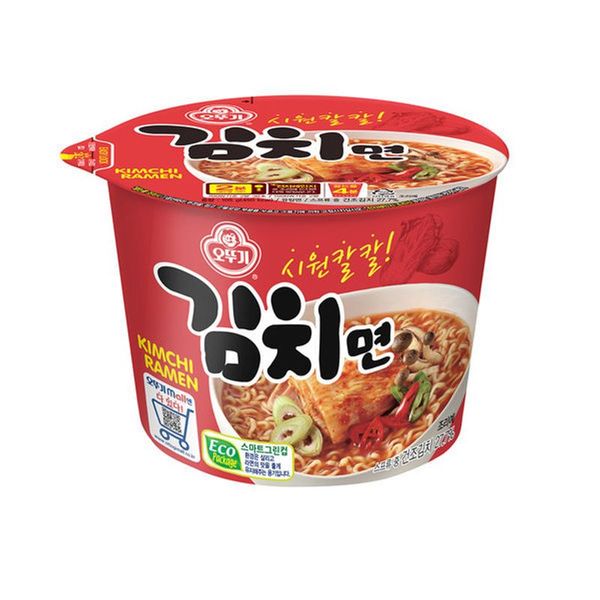오뚜기 김치면(용기) 105g x 12개[31646692] - SSG.COM