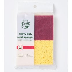 FROG 더블액션 다목적 천연펄프수세미2P - SSG.COM