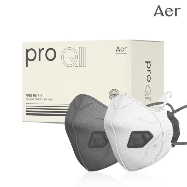 아에르 Pro Q2 1급 방진마스크 1BOX (10개) 용접용 AQ201F (프로 큐2) / 산업용 현장마스크 분진마스크 - SSG.COM