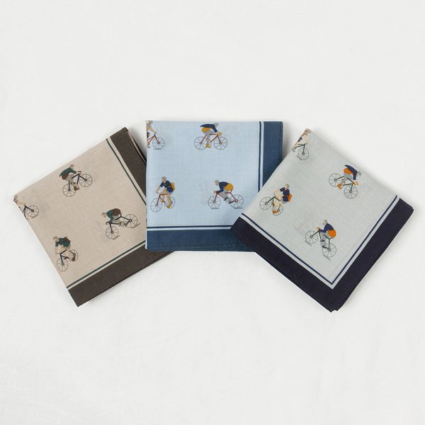 마리엔느 사이클링 나염 손수건 43 x 43 (cm) - SSG.COM