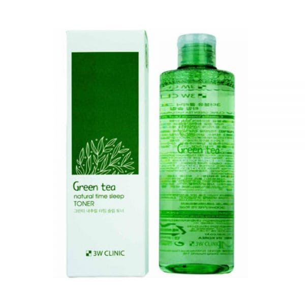 3W클리닉 그린티 내추럴 타임 슬립 토너 300ml - SSG.COM