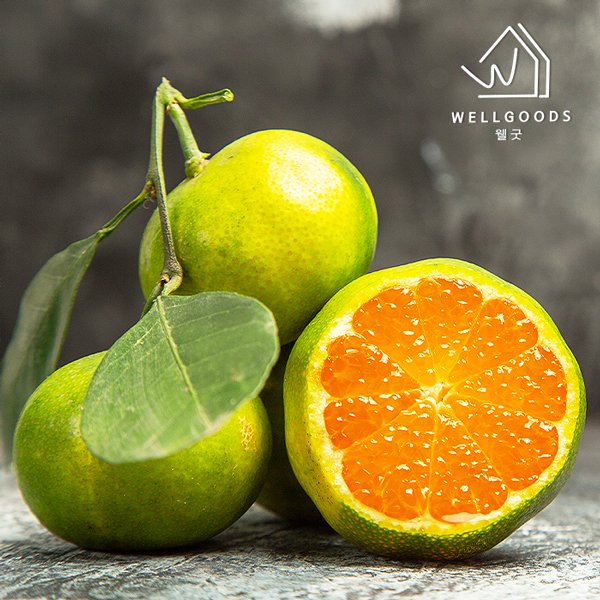 [웰굿] 제주직송 신선하고 상큼한 청귤 4.5kg(혼합과,2S-2L) - SSG.COM