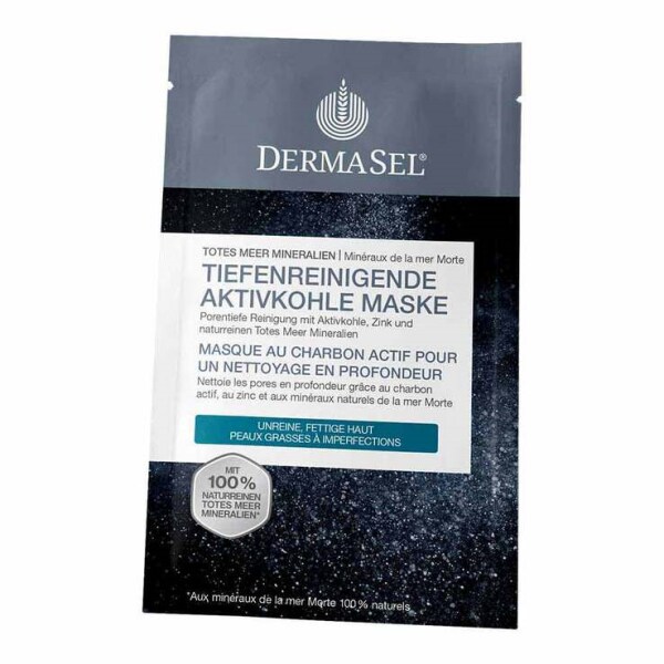 더마셀 Dermasel 스파 사해 마스크 딥 클렌징 활성탄 12ml - SSG.COM