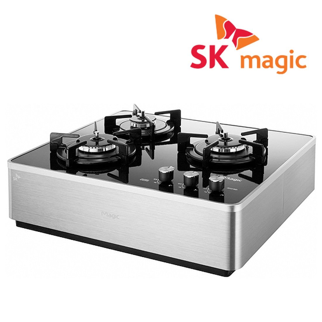 SK매직 높은스탠드식 3구 가스렌지 쿡탑 외함 포함 가스레인지 전기코드식 GRABA300A, 믿고 사는 즐거움 SSG.COM