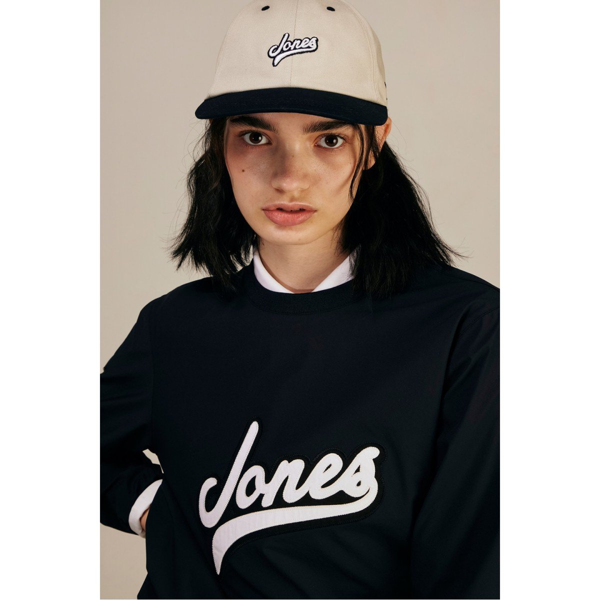 왁[WAAC]골프 (WWUAX24170BKX) [WAAC X JONES] 여성 우븐 풀오버 - SSG.COM