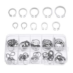 스냅링 구멍용 C링 축용 멈춤링 스프링강 304 150PCS - SSG.COM