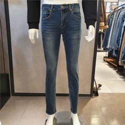 지유샵 NC10 남 워싱 부분밴딩 일자 연청 DARDDS172 (6557365) - SSG.COM