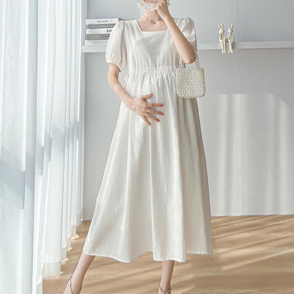 여자 베이직 끈조절 스퀘어넥 원피스 LDW-OPS-SSIS377-화이트 - SSG.COM