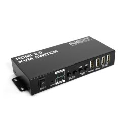 넥스트유 NEXT-7202KVM-4K HDMI 2포트 USB KVM 스위치 2대 PC제어 - SSG.COM