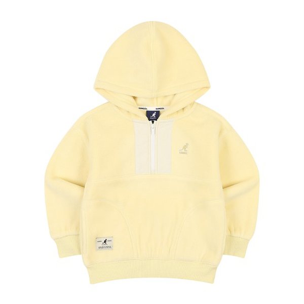 하프 집업 플리스 후디 PD 0002 레몬 - SSG.COM