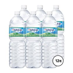 제주 삼다수 2L X 12병 (무/유라벨 랜덤출고) - SSG.COM