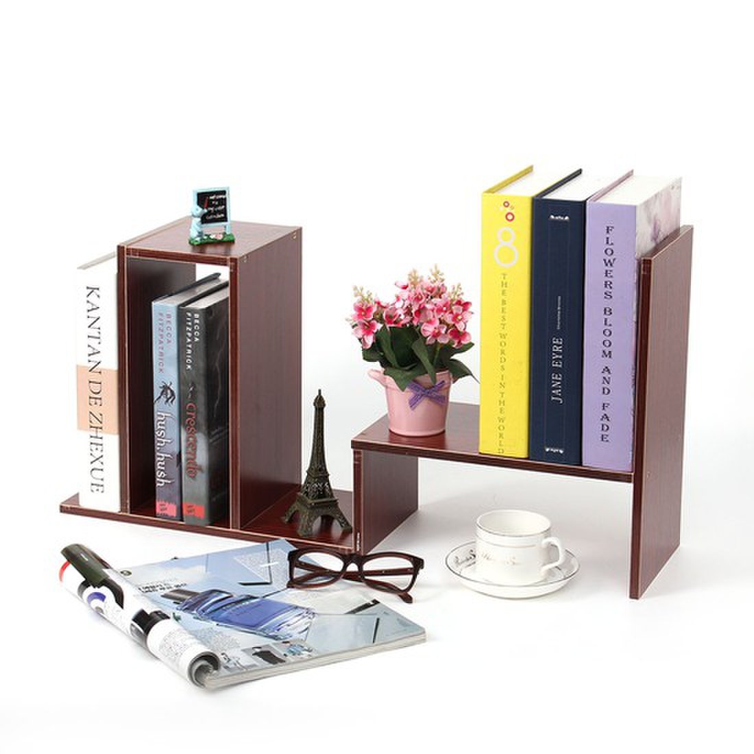 1300K 공간활용 책꽂이 선반 앤틱체리 , 믿고 사는 즐거움 SSG.COM