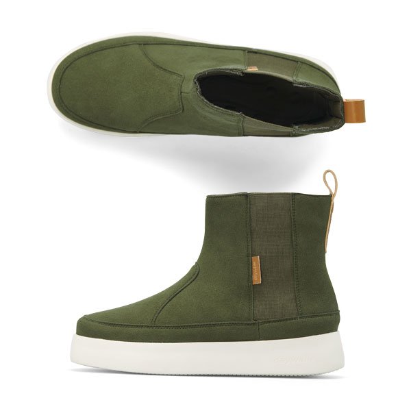 데이워크 발편한 아치깔창 여성 앵클부츠 포쉬 카키 (DW8003-KHS) - SSG.COM