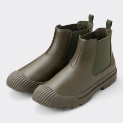 유니클로 GU 레인 부츠 장화 블랙 올리브 - SSG.COM