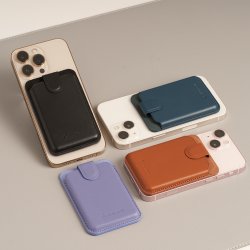 맥세이프 가죽 카드지갑 마그네틱 자석 탈부착 케이스 휴대폰 수납 아이폰 갤럭시 호환 M풀탭 - SSG.COM