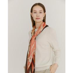 [21FW] 핑크 프린트 울혼방 스카프 DLSC1D905P3 - SSG.COM