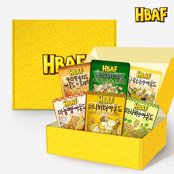 [본사직영] HBAF 시즈닝 견과 간식세트 2종 모음전 - SSG.COM