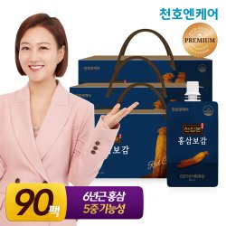 [천호엔케어] 천심본 홍삼보감 80mL 30팩 3박스 - SSG.COM