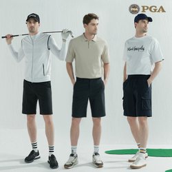 (추가 생산NO)23SS PGA 남성 하프 팬츠 3종 세트 - SSG.COM