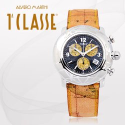 [백화점AS가능] 알비에로 마르티니(Alviero Martini Prima Classe Watch) 남성가죽시계(PCH781B ...