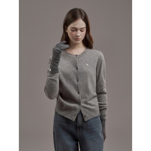 Christie Wool Knit Cardigan-Grey - SSG.COM