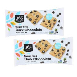 365 by Whole Foods Market 초콜릿 칩 다크 슈가 프리 283g 2팩 - SSG.COM