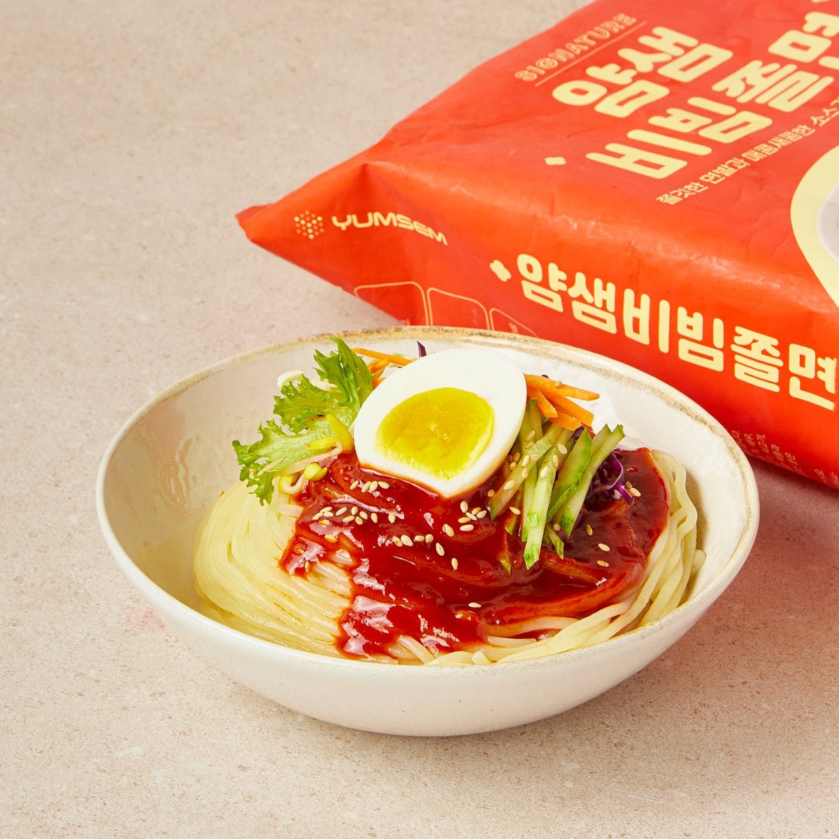 얌샘김밥 비빔쫄면 2인분(490g) - SSG.COM