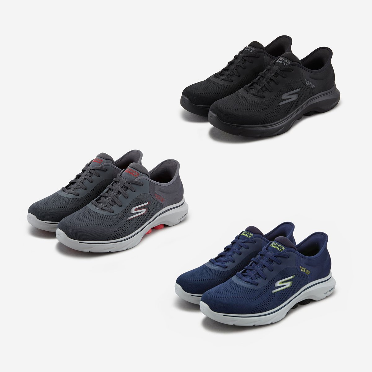 스케쳐스 남성 고 워크 7 슬립인스 GO WALK 7 SLIP INS SP0MWCEX031 SP0MWCEY041 SP0MWCEY042 MD - SSG.COM
