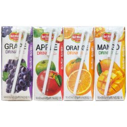 델몬트 드링크팩 4종 190ml x 32팩 포도8+망고8+사과8+오렌지8 - SSG.COM