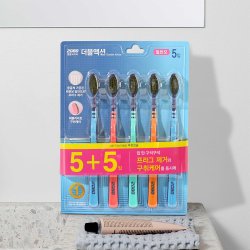 애경 2080 더블액션 일반모 칫솔 5+5입 - SSG.COM