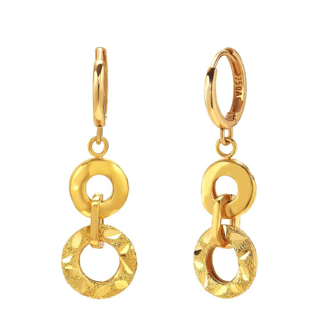 여자 순금 원터치 귀걸이 링크 투링 24K 3.75g 18k링, 믿고 사는 즐거움 SSG.COM