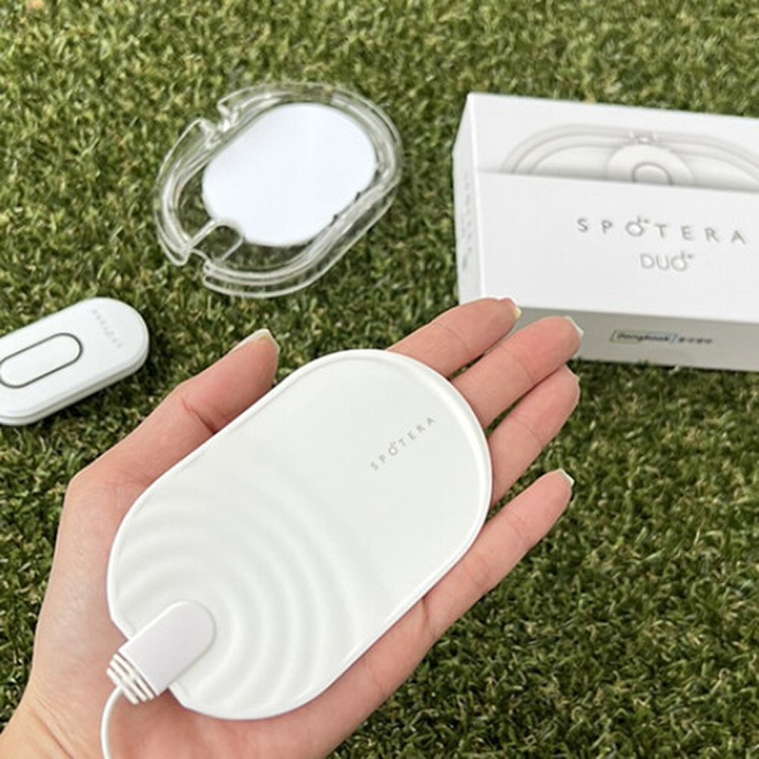 동국제약 스포테라 듀오 의료기기 휴대용 저주파 마사지기 1개+듀오 겔패드 2박스 4set, 믿고 사는 즐거움 SSG.COM